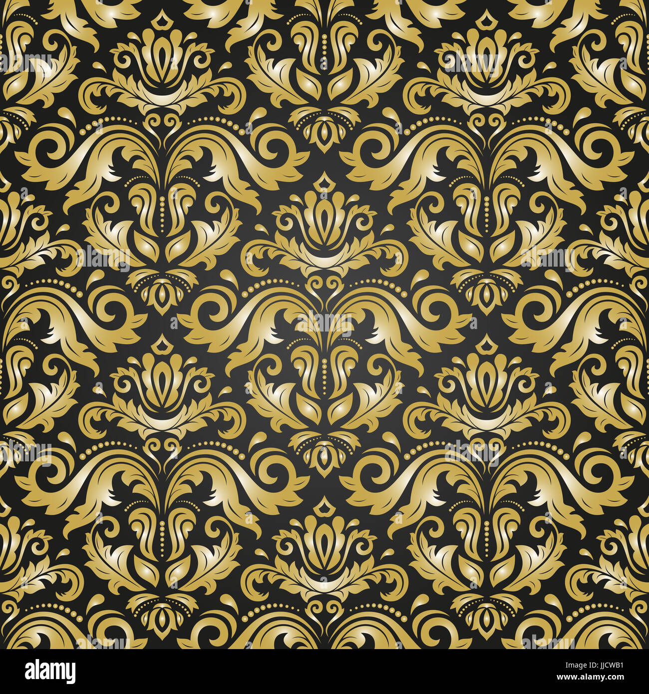 Oriental pattern yellow hi-res stock photography and images - Alamy