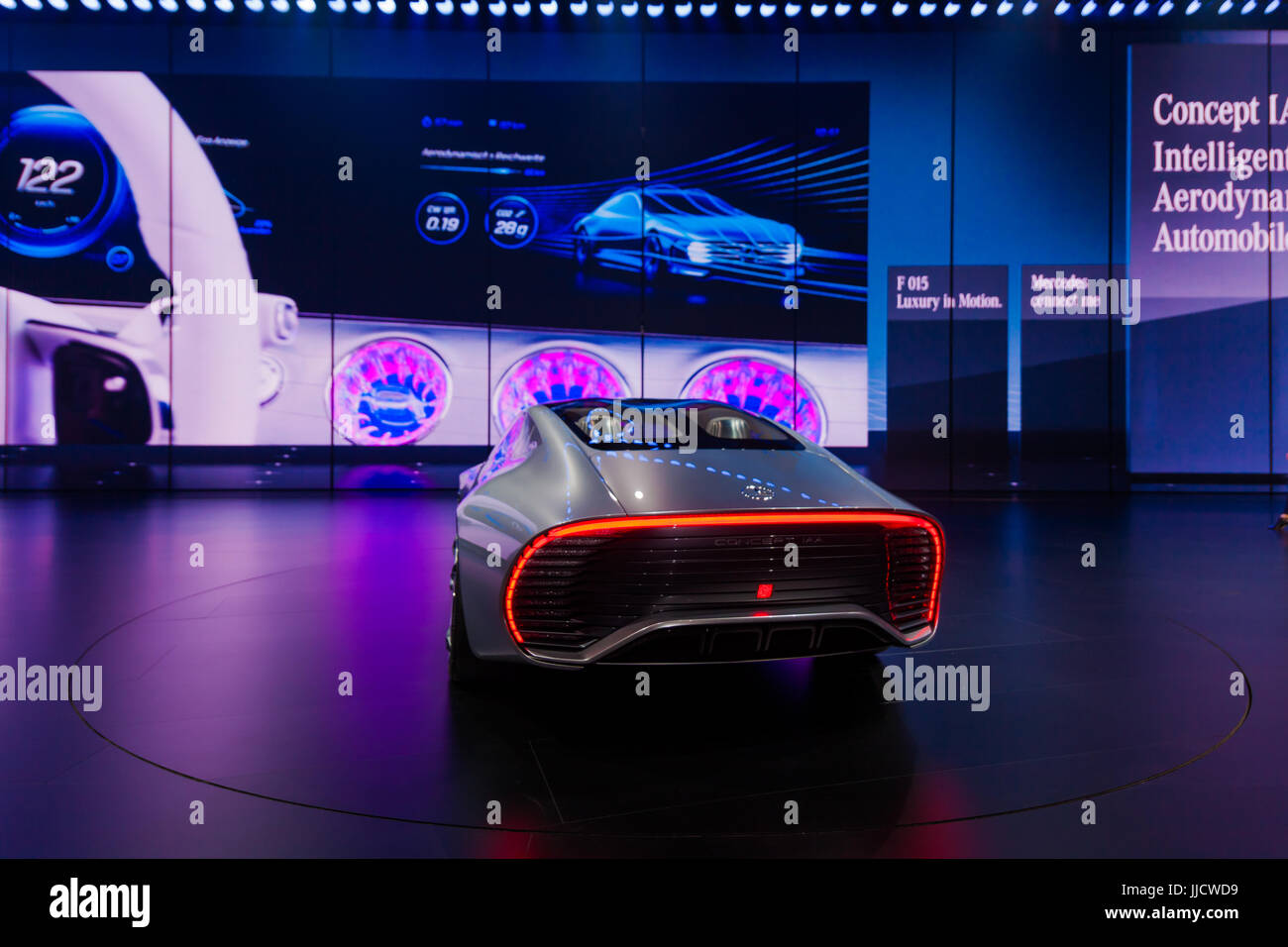 FRANKFURT - SEPTEMBER 23: Mercedes-Benz Concept IAA shown at the 66th ...
