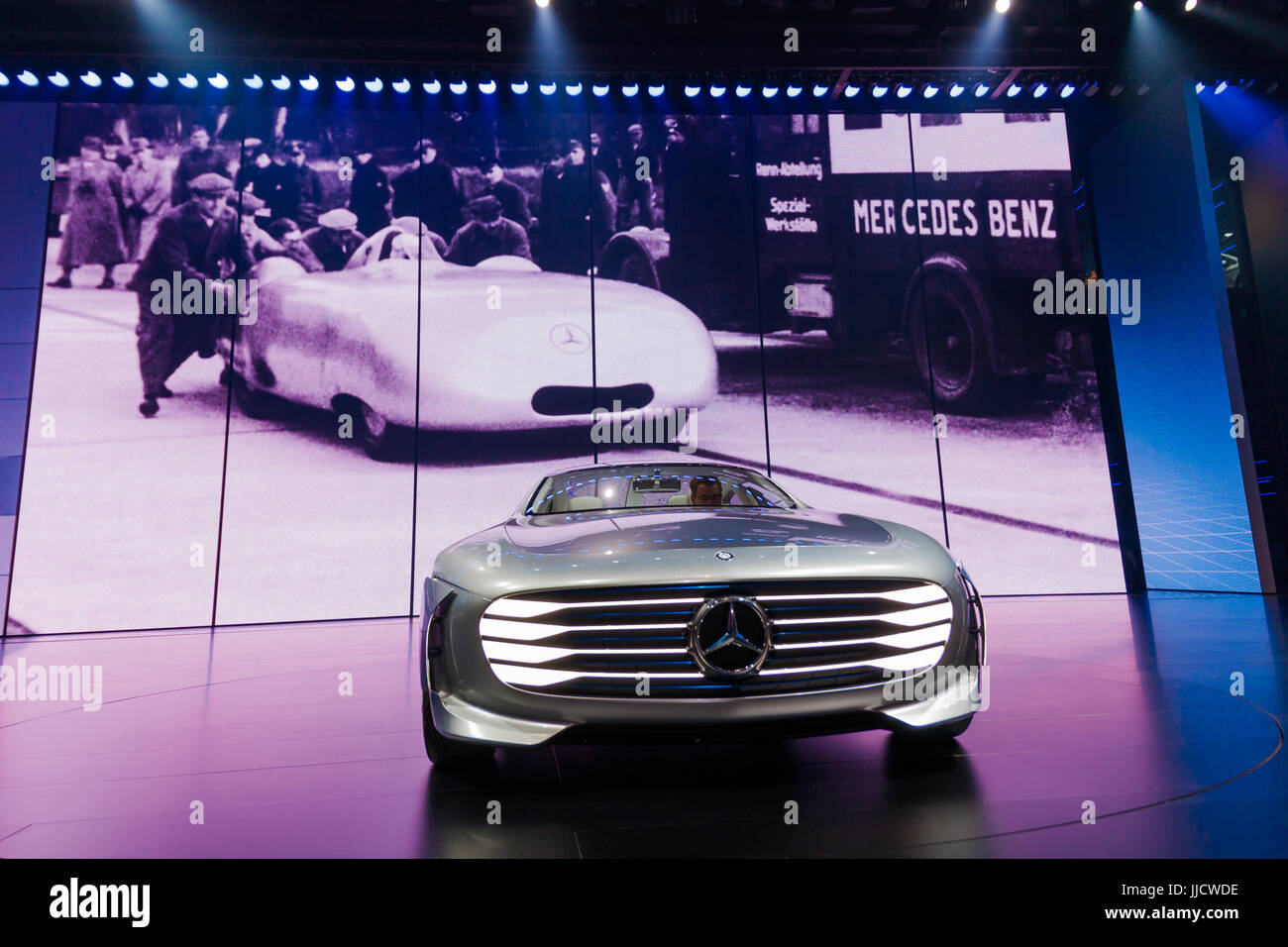 FRANKFURT - SEPTEMBER 23: Mercedes-Benz Concept IAA shown at the 66th ...
