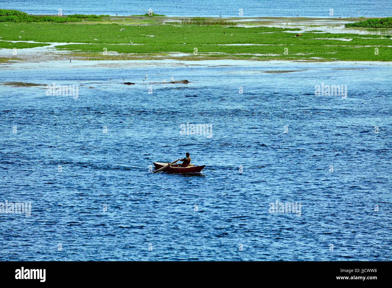 Traditional Boat on the Nile River in Egypt Stock Photo - Alamy