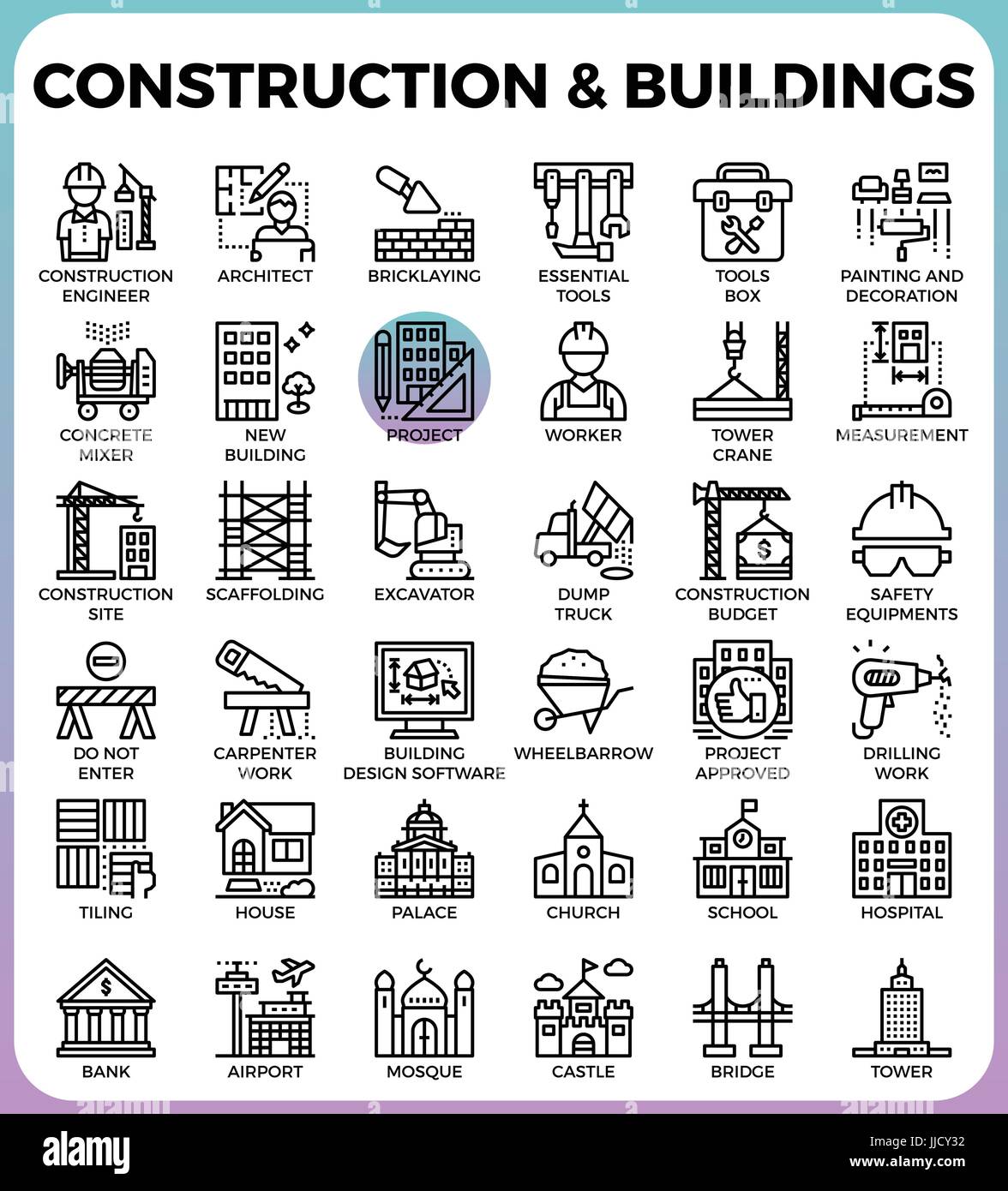 Bridge scaffolding Stock Vector Images - Alamy