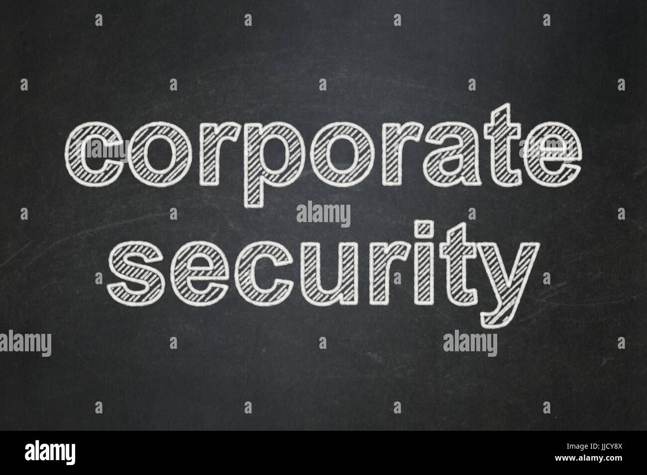 Safety concept: Corporate Security on chalkboard background Stock Photo ...