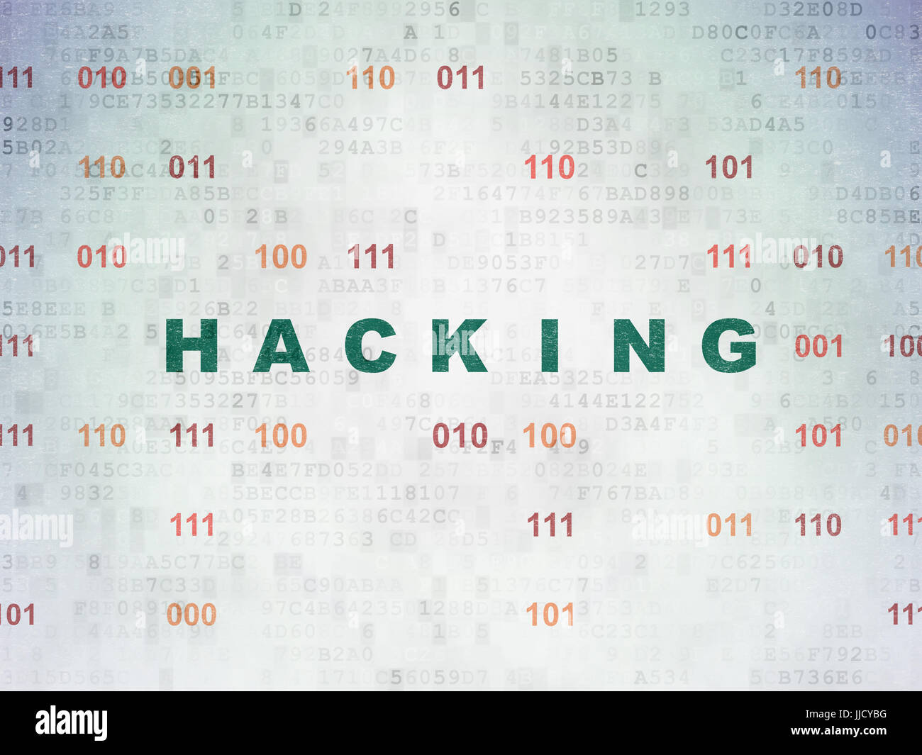 Privacy concept: Hacking on Digital Data Paper background Stock Photo ...