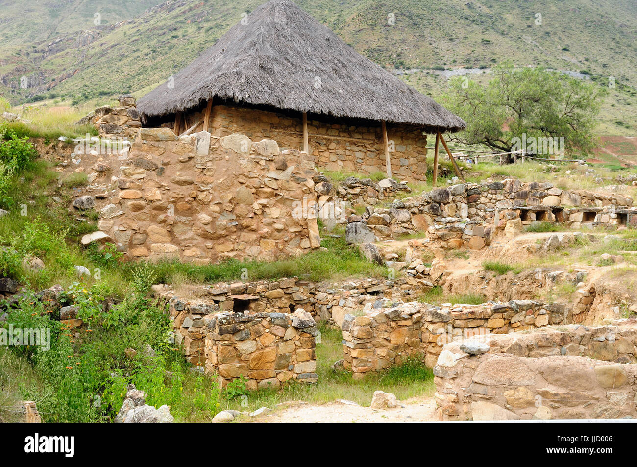 South America - Peru, Temple of the Crossed Hands (Temple of Kotosh ...