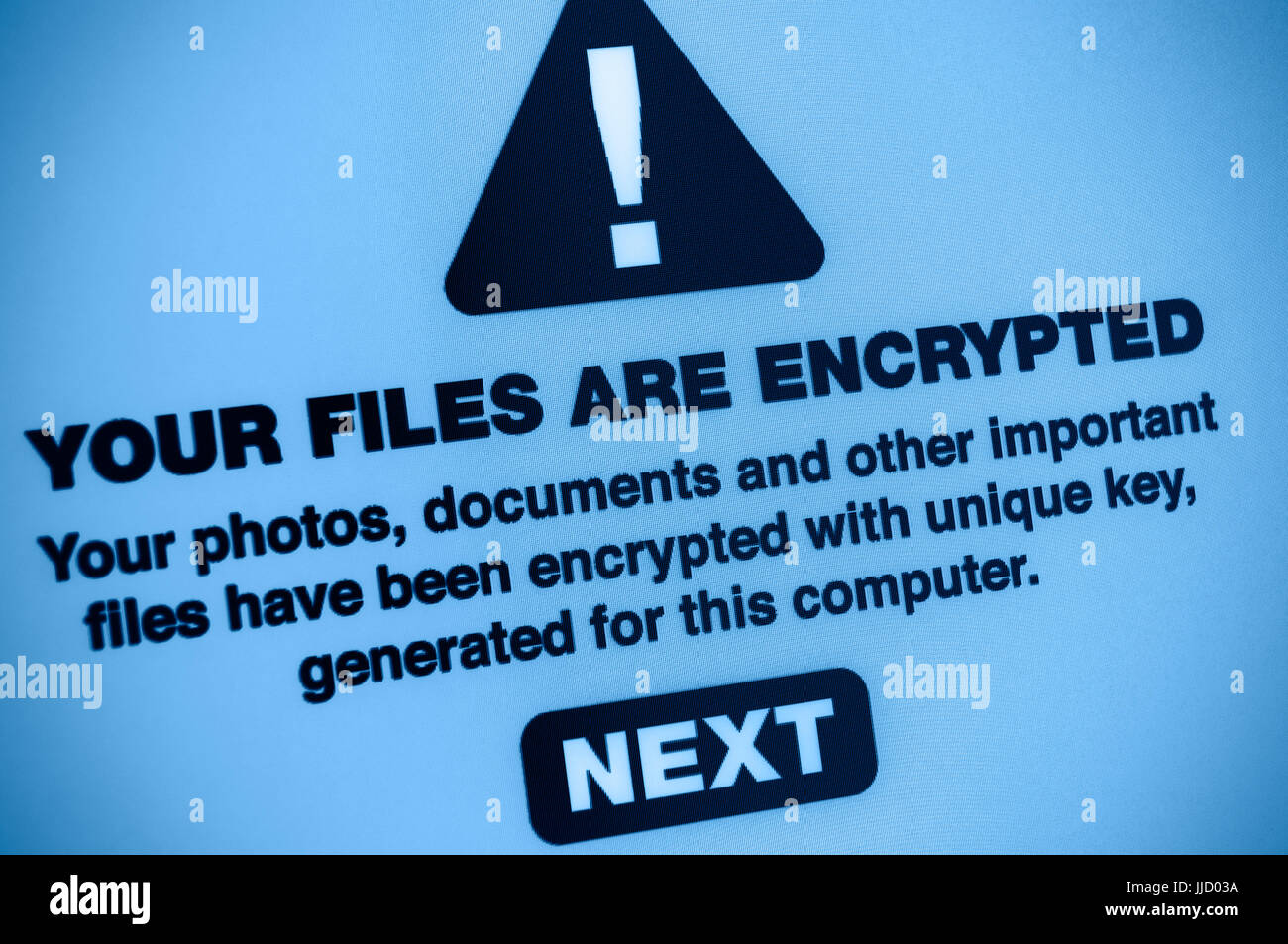 Your files are encrypted hi-res stock photography and images - Alamy