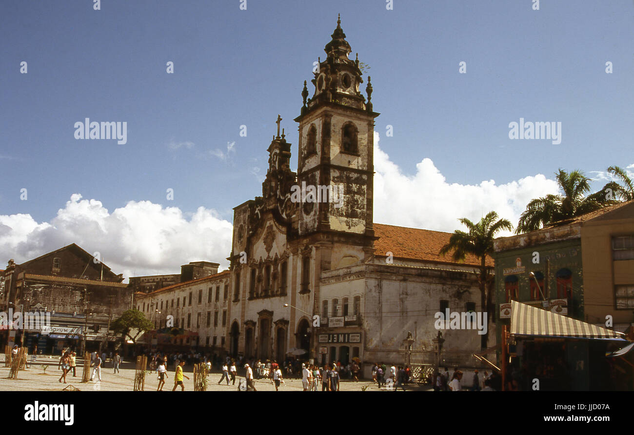 Church Nossa Senhora do Carmo; Recife; Pernambuco; Brazil Stock Photo ...