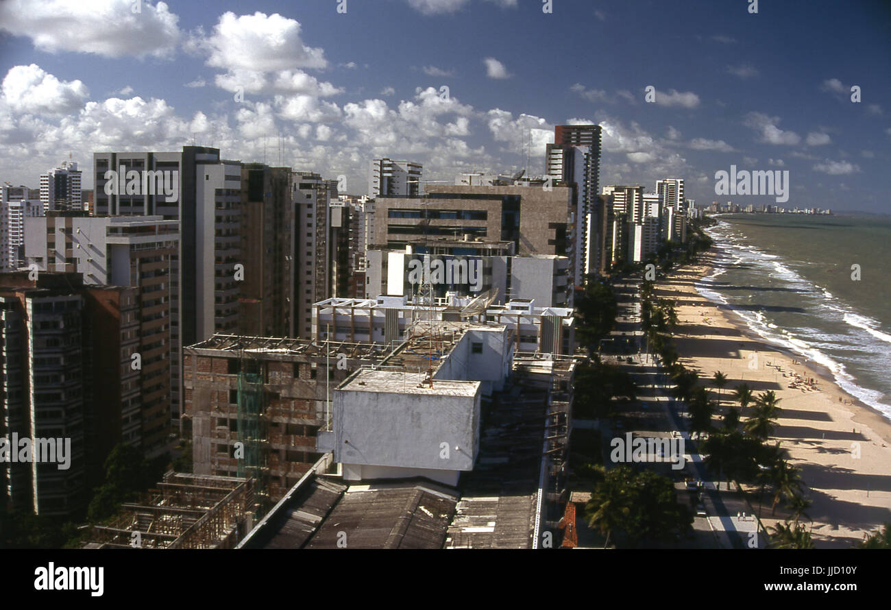Beach of Boa Viagem; Recife; Pernambuco; Brazil Stock Photo - Alamy