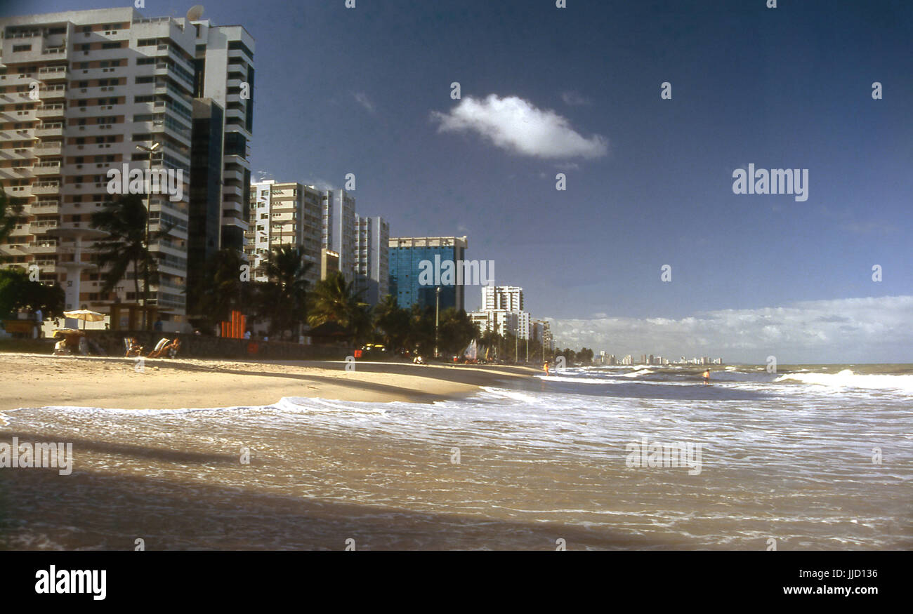 Beach of Boa Viagem; Recife; Pernambuco; Brazil Stock Photo - Alamy