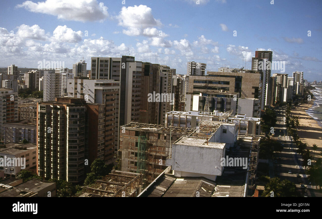 Beach of Boa Viagem; Recife; Pernambuco; Brazil Stock Photo - Alamy