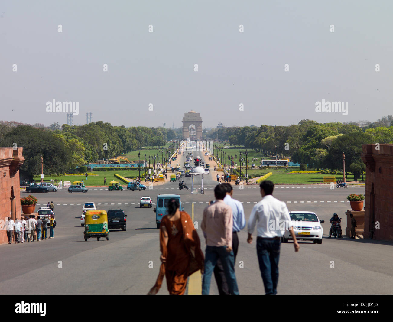indian gate , Delhi India Stock Photo - Alamy