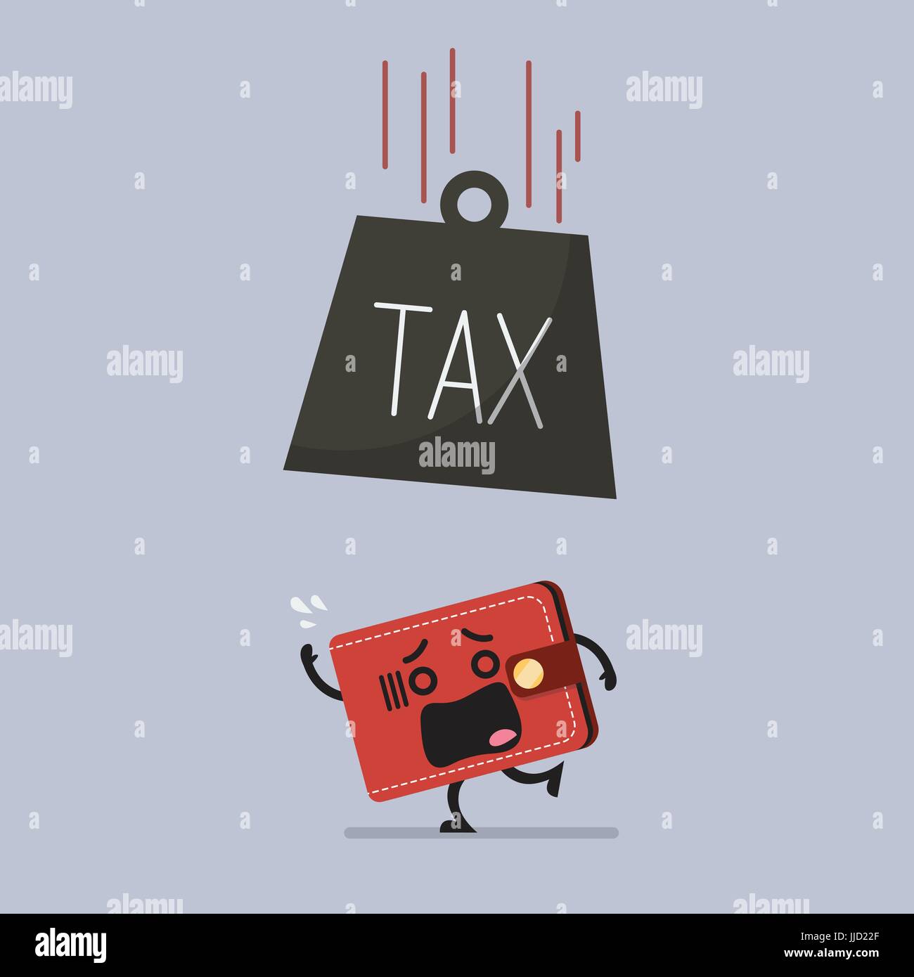 High tax cartoon hi-res stock photography and images - Alamy