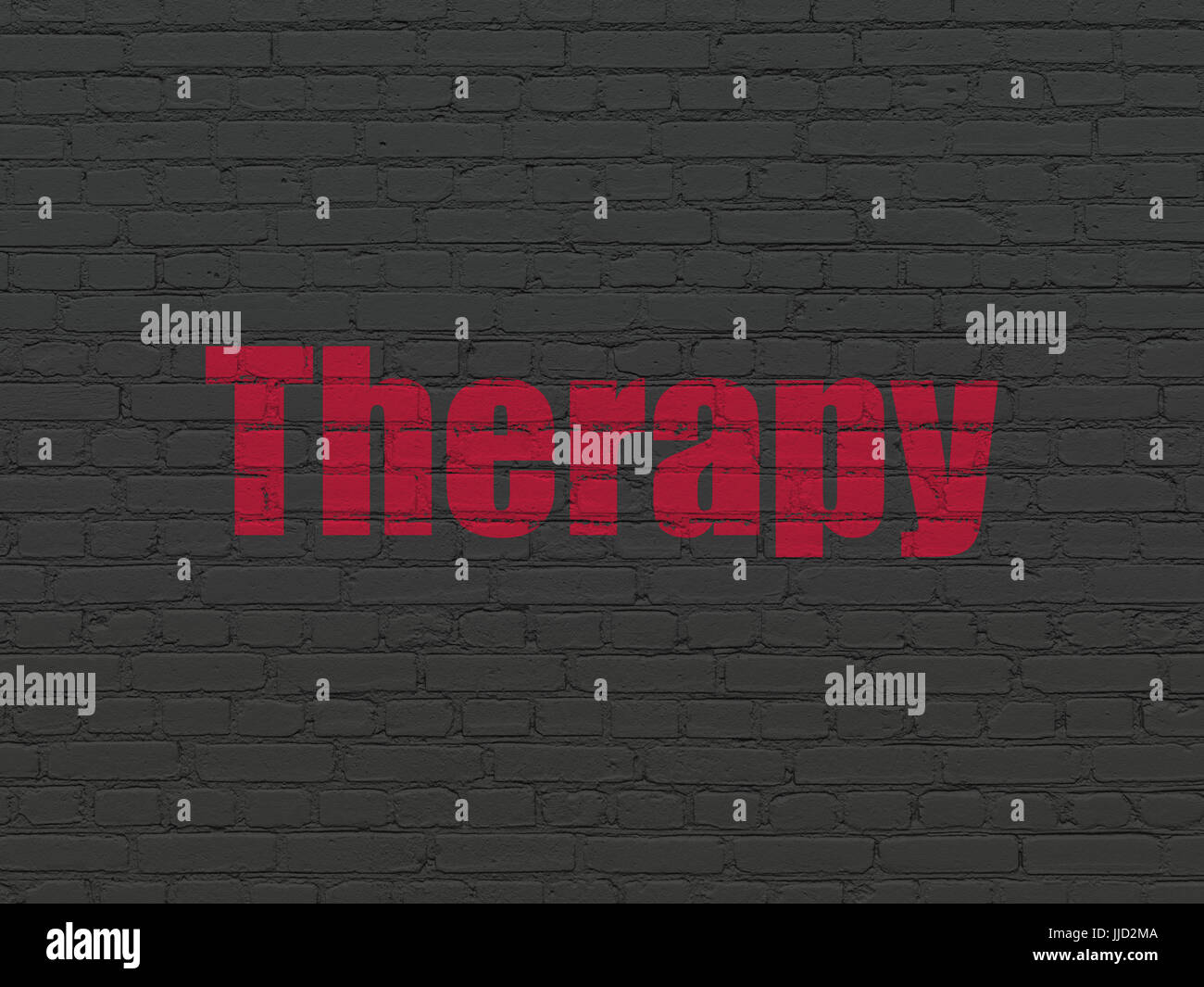 Health concept: Therapy on wall background Stock Photo - Alamy