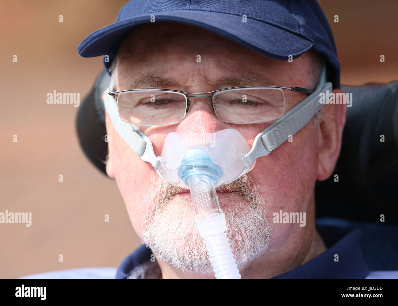Terminally-ill Noel Conway, 67, arriving at Telford County Court to ...