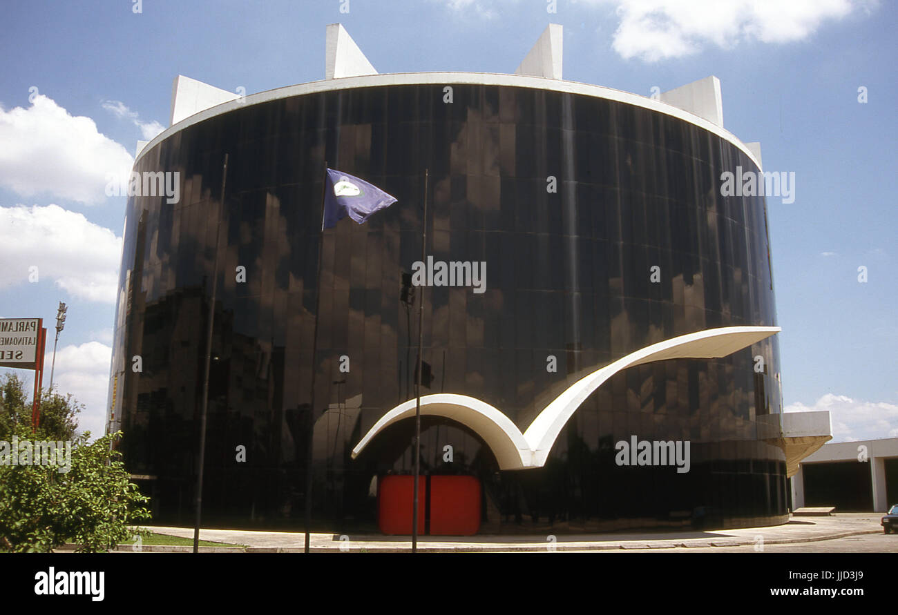 Latin American Parliament; Memorial América Latina; Sao Paulo; Brazil ...