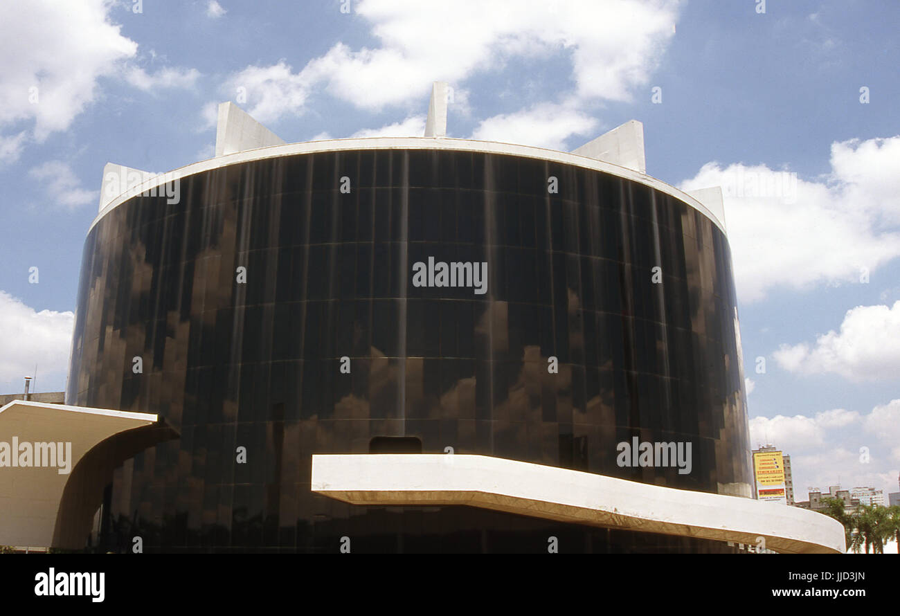 Latin American Parliament; Memorial América Latina; Sao Paulo; Brazil ...