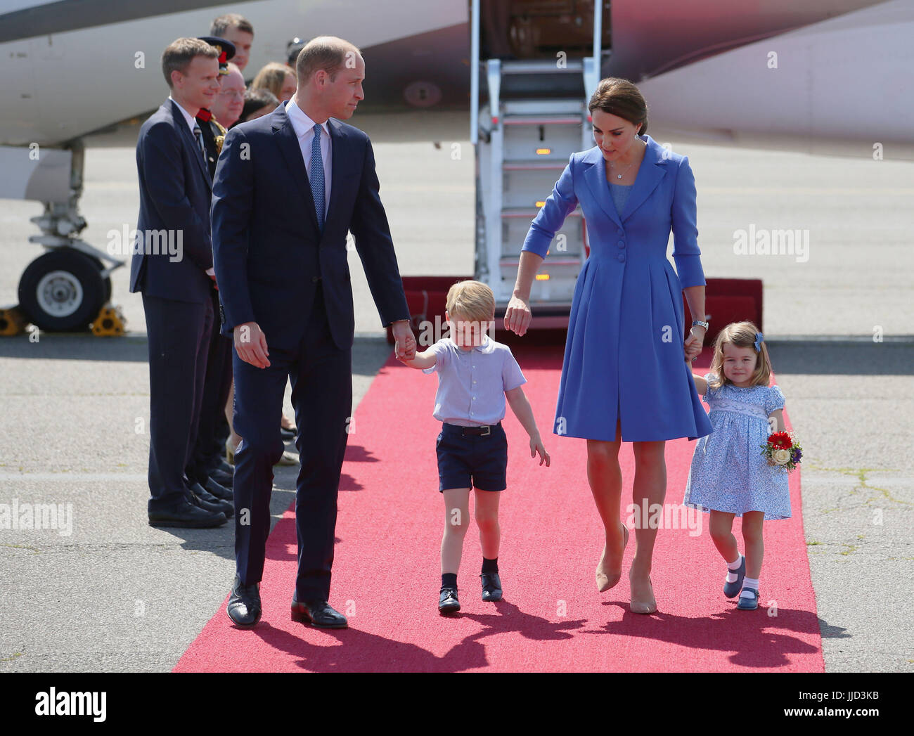 Princess charlotte arriving hi-res stock photography and images - Alamy