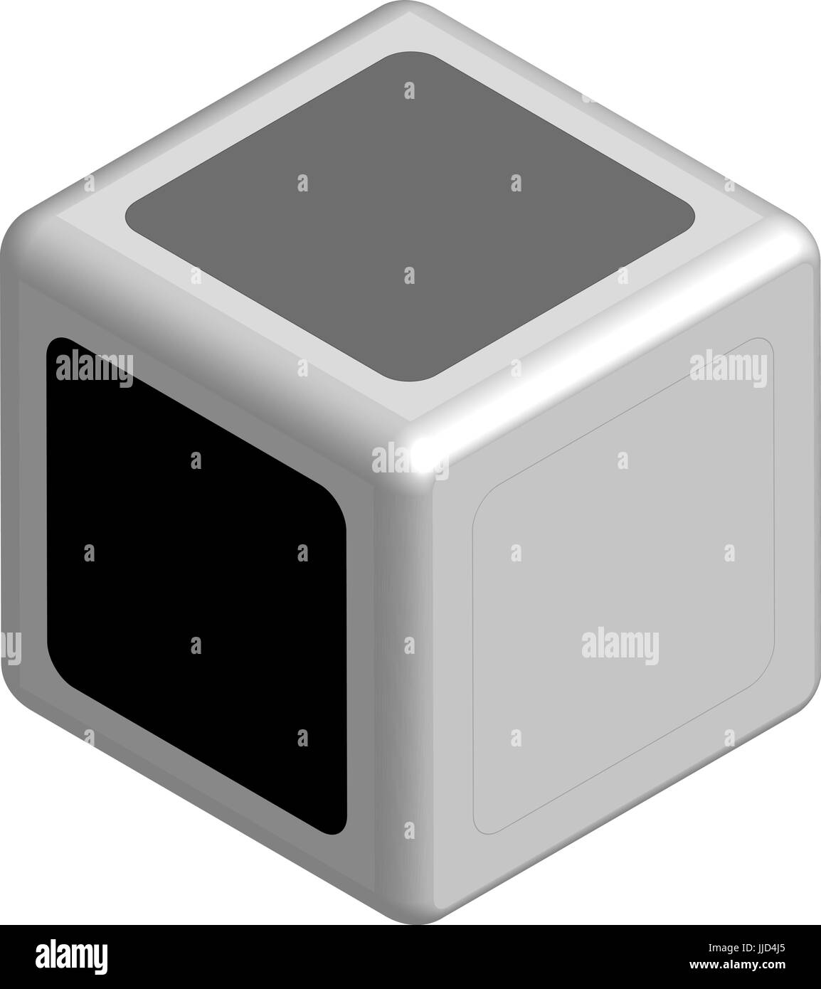 Isometric dice Stock Vector Images - Alamy