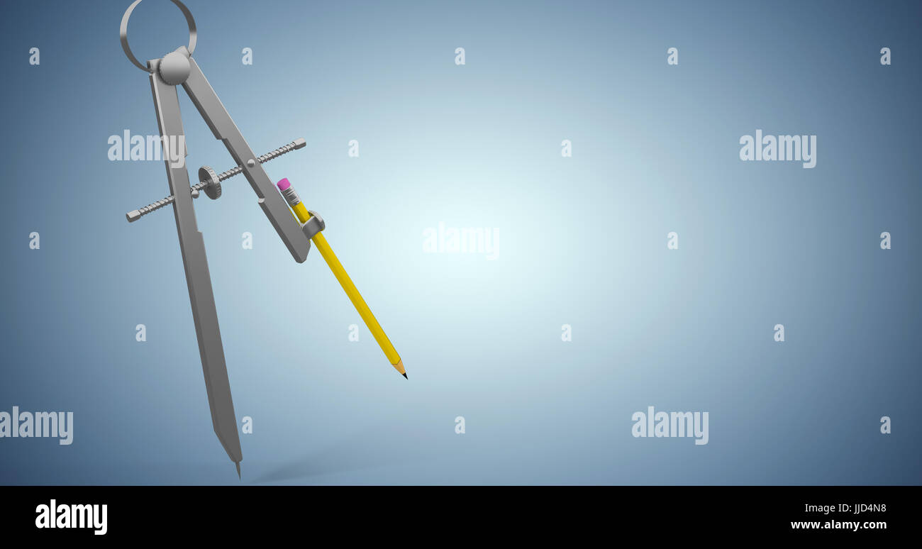 Yellow pencil drawing curved hi-res stock photography and images - Alamy