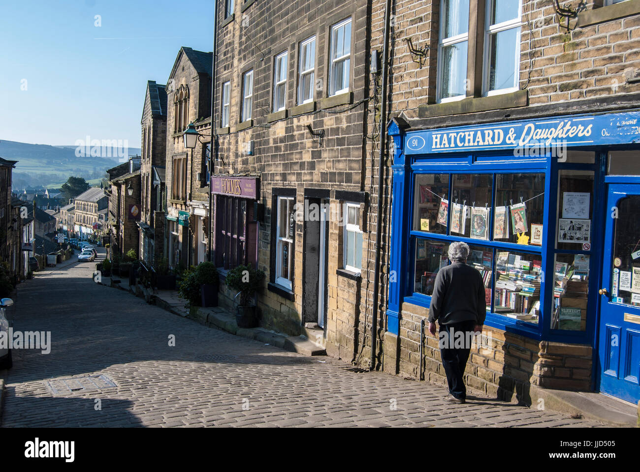 Howarth village hi-res stock photography and images - Alamy