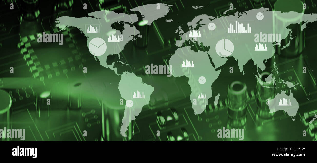 Integrated circuit map hi-res stock photography and images - Alamy