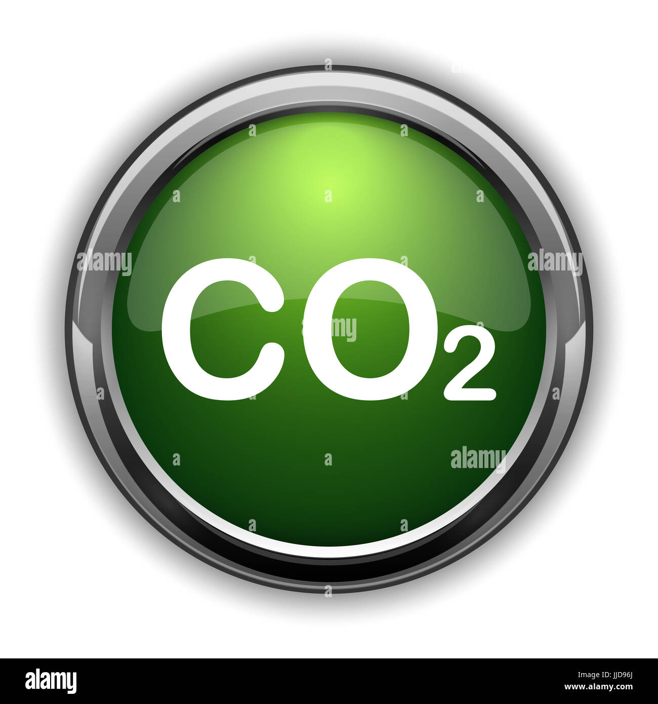 CO2 icon. CO2 website button on white background Stock Photo - Alamy