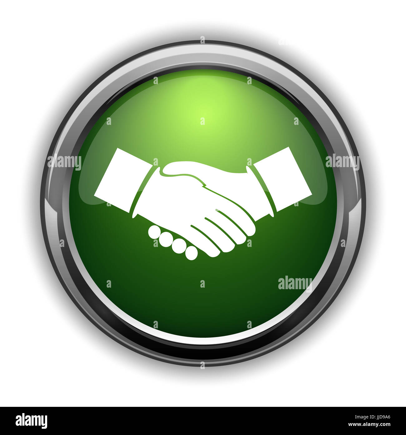 Agreement icon. Agreement website button on white background Stock ...