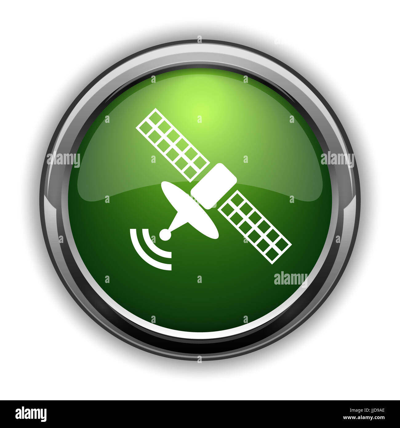 Antenna icon. Antenna website button on white background Stock Photo ...
