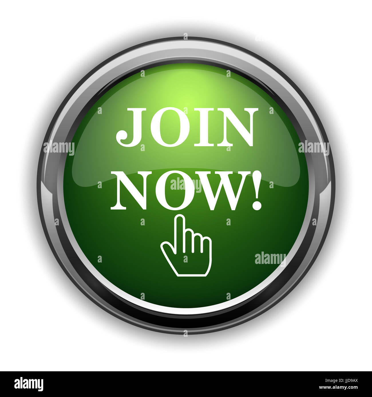 Join now icon. Join now website button on white background Stock Photo - Alamy