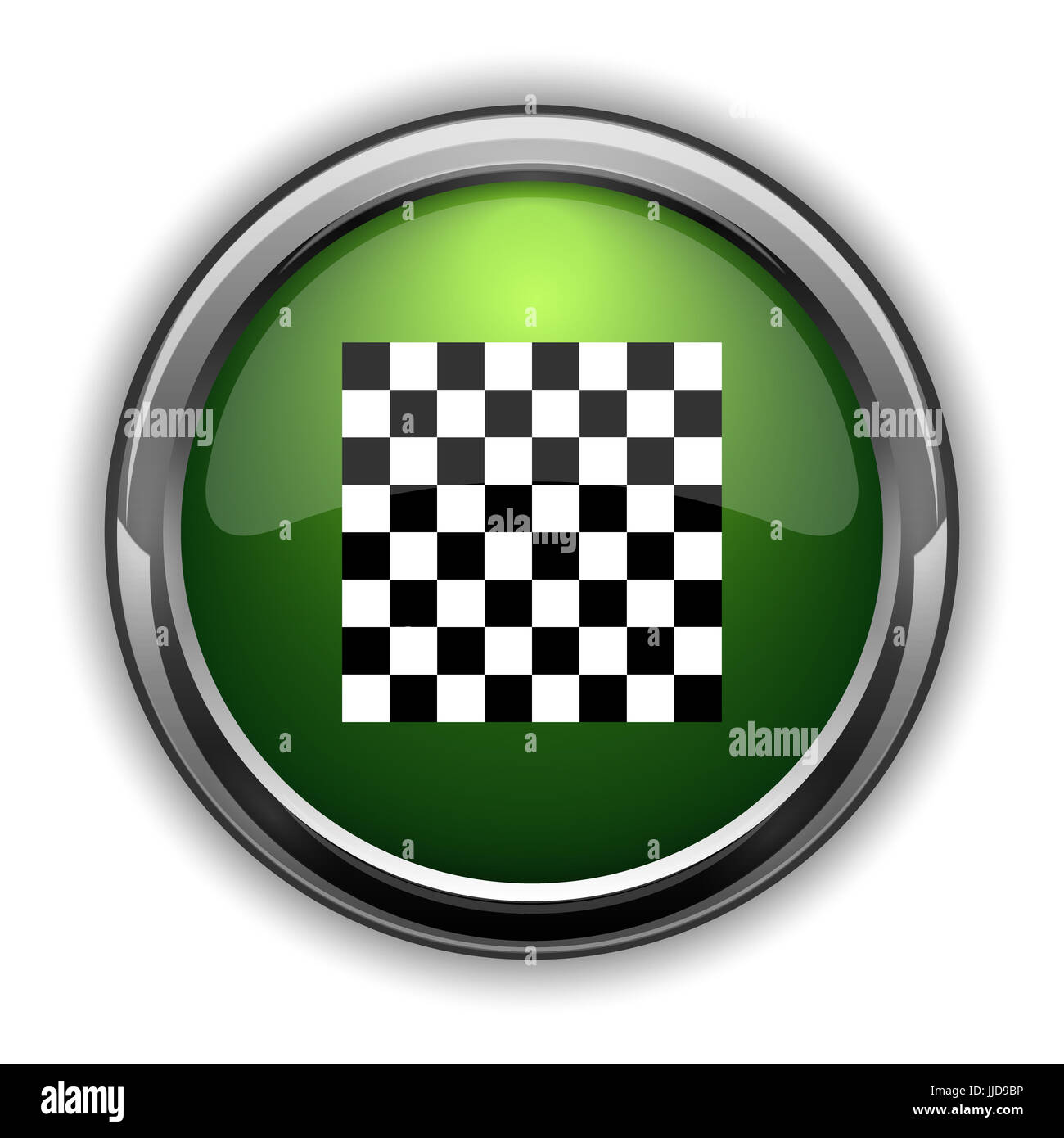 Finish flag icon. Finish flag website button on white background Stock ...