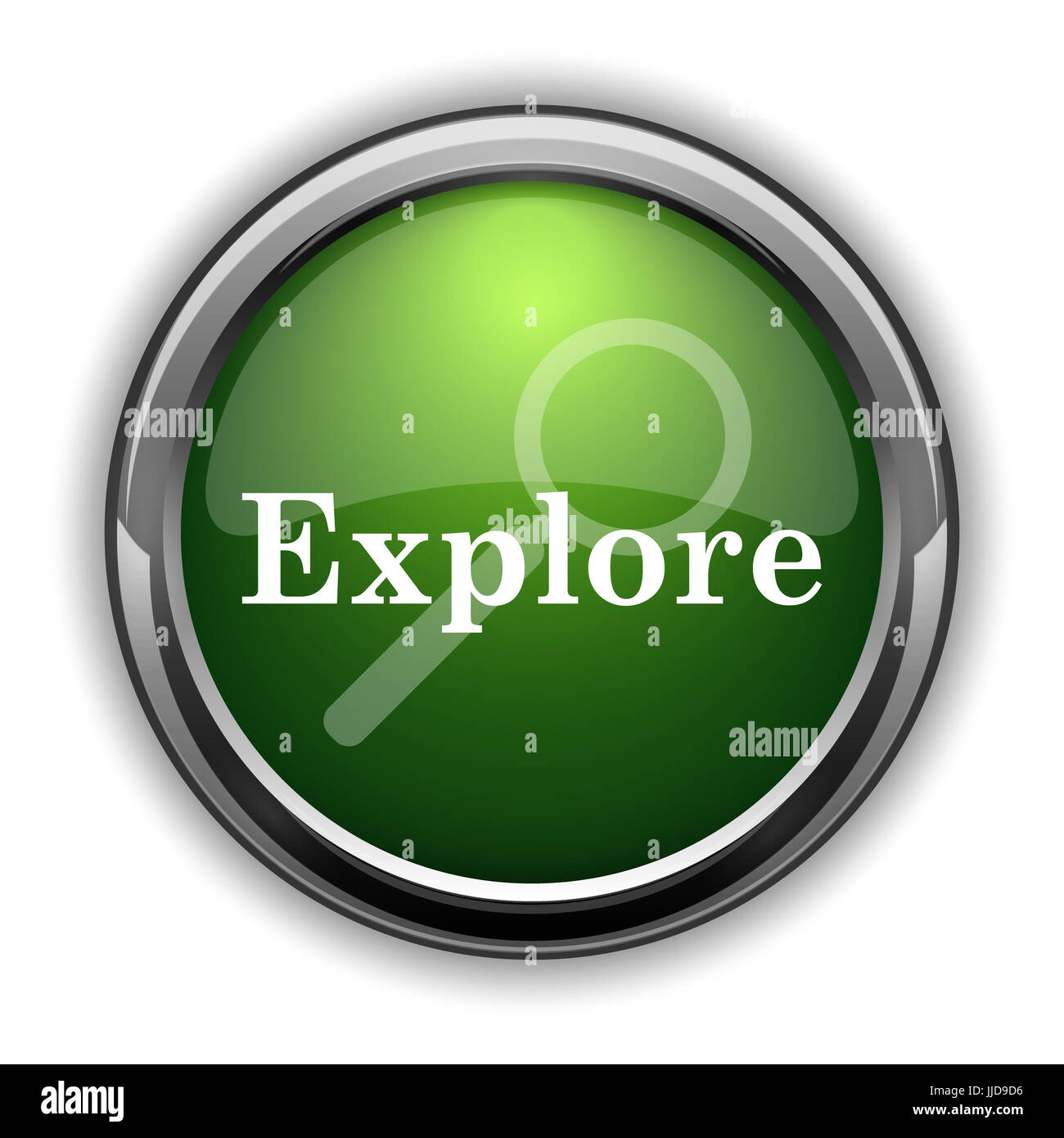Explore icon hi-res stock photography and images - Alamy