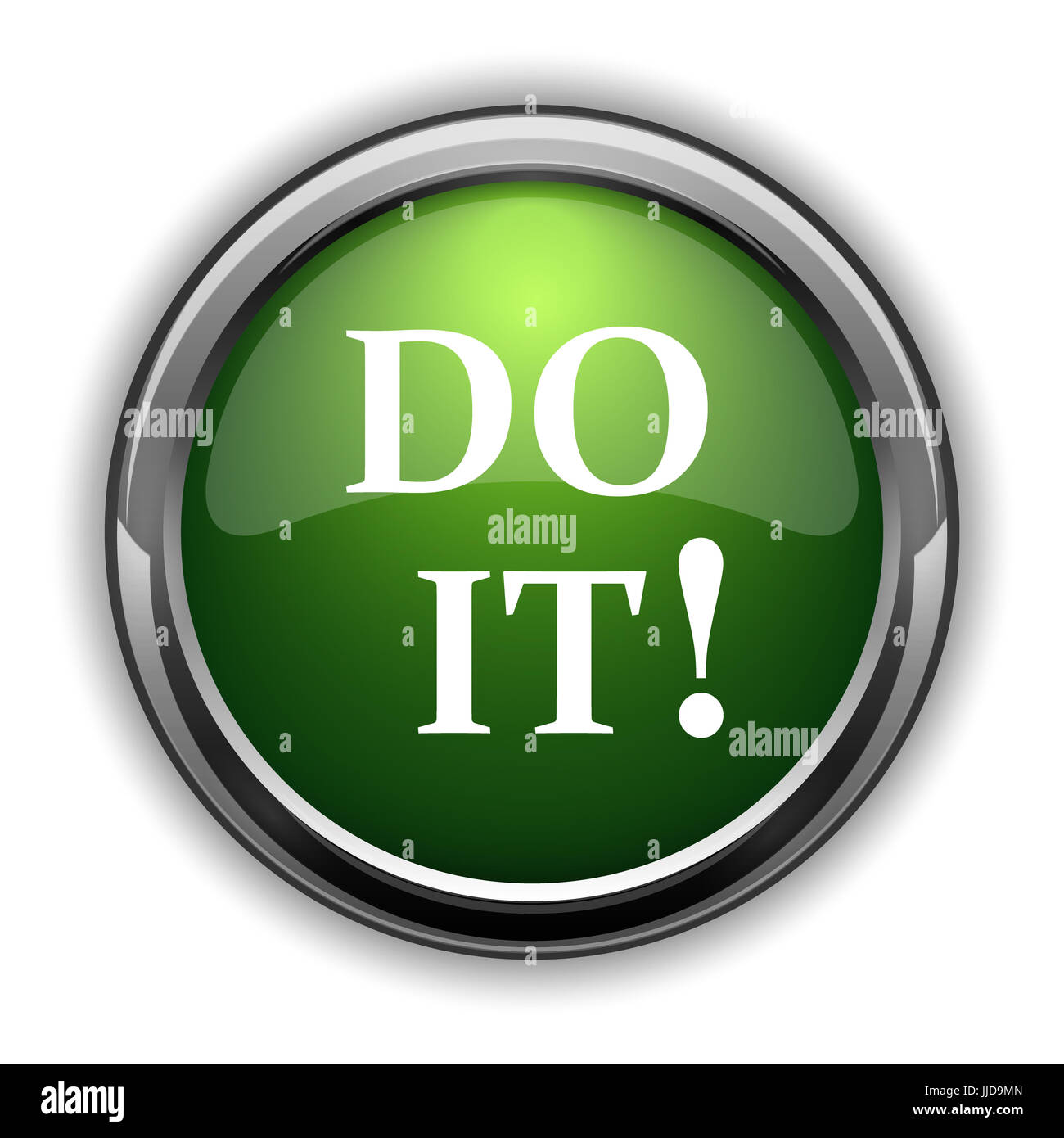 Do it icon. Do it website button on white background Stock Photo - Alamy