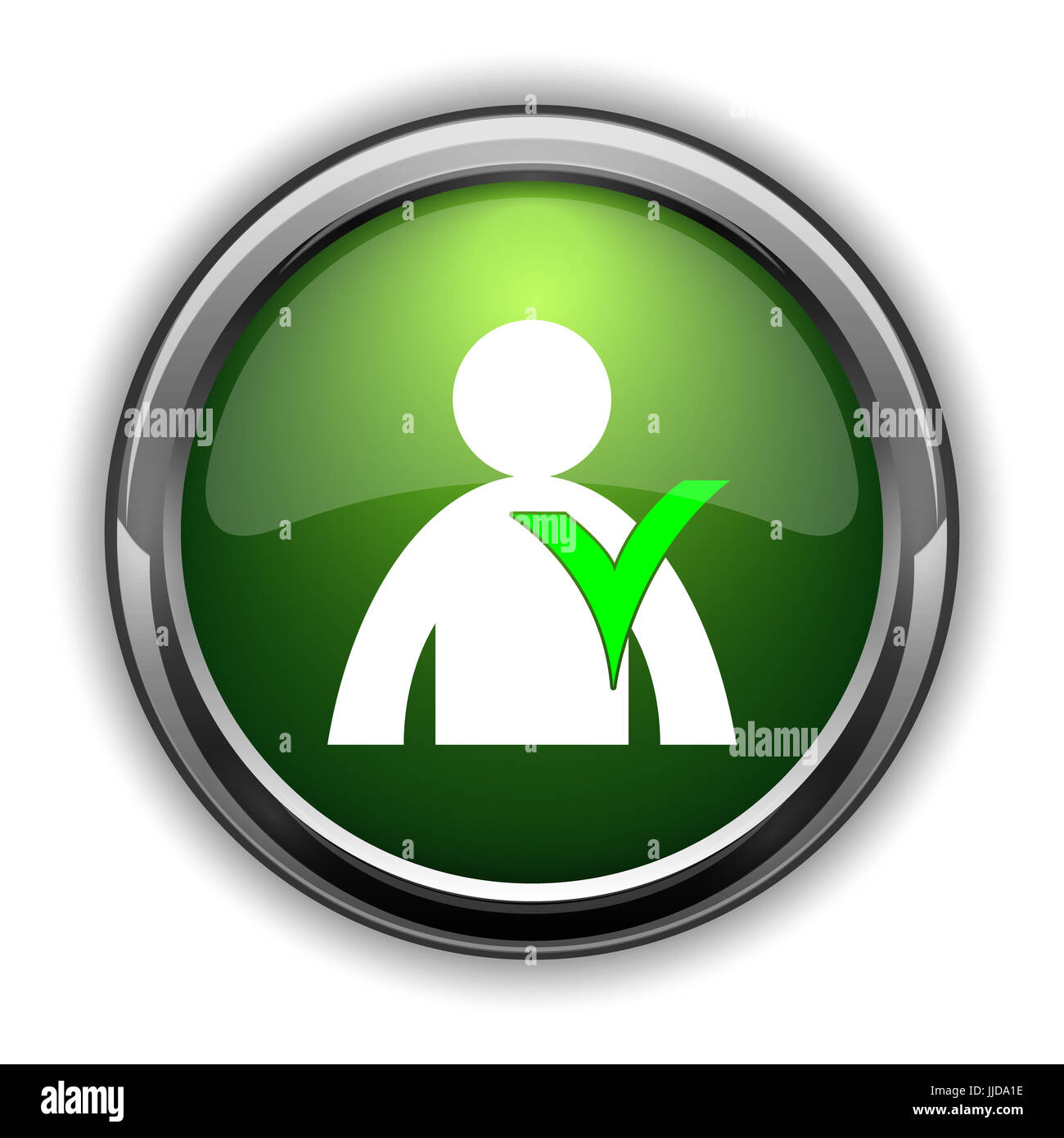 User online icon. User online website button on white background Stock ...