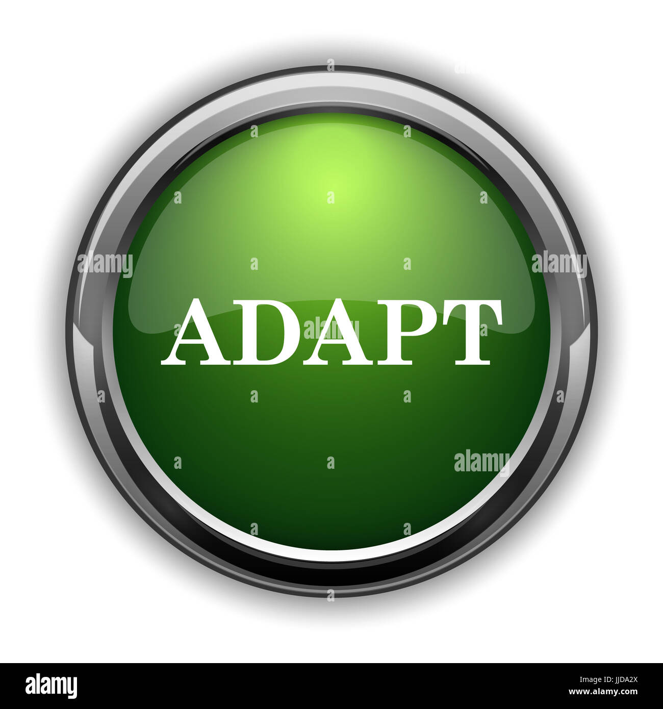 Adapt icon. Adapt website button on white background Stock Photo - Alamy