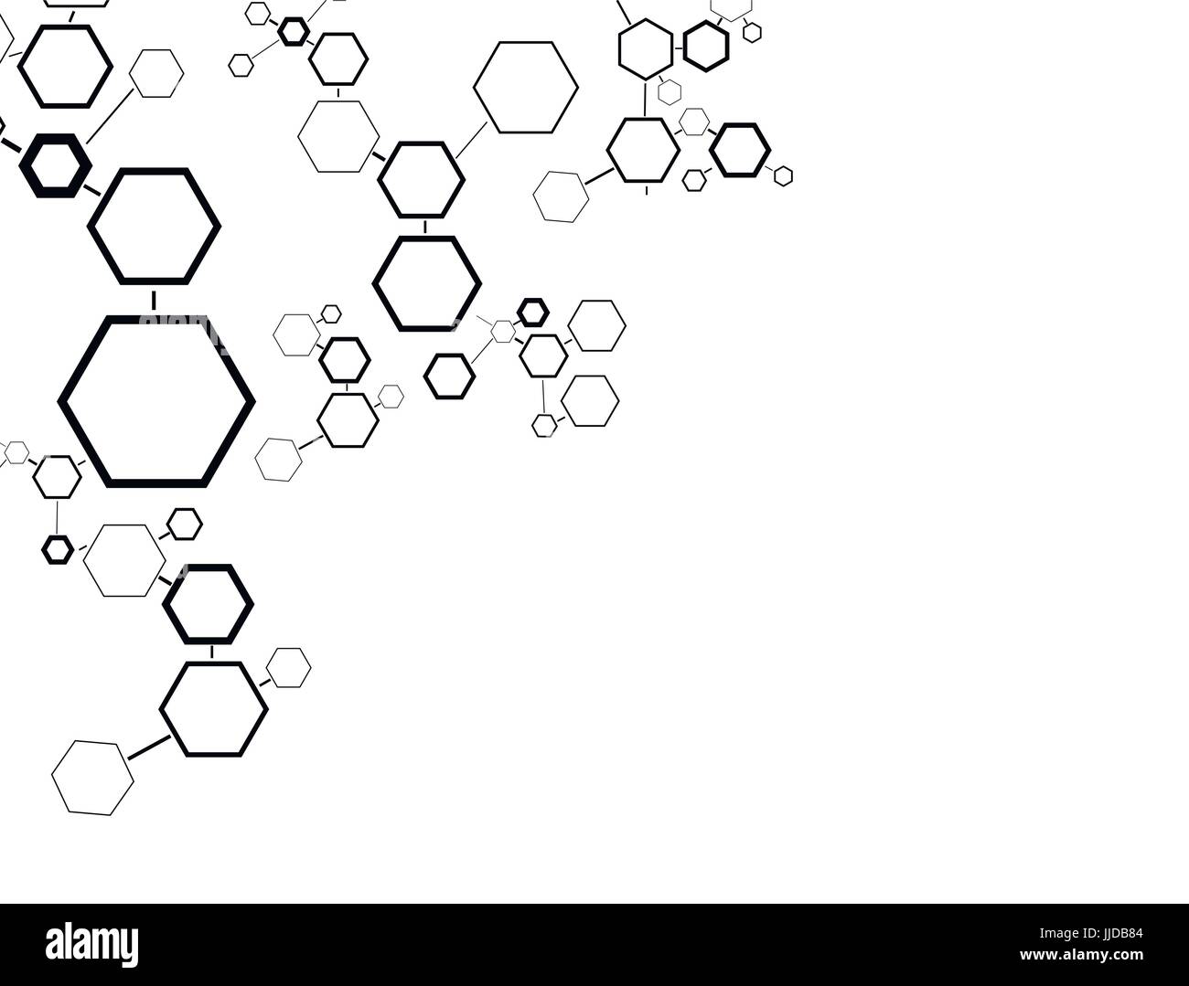 Abstract hexagonal structures Stock Vector Image & Art - Alamy