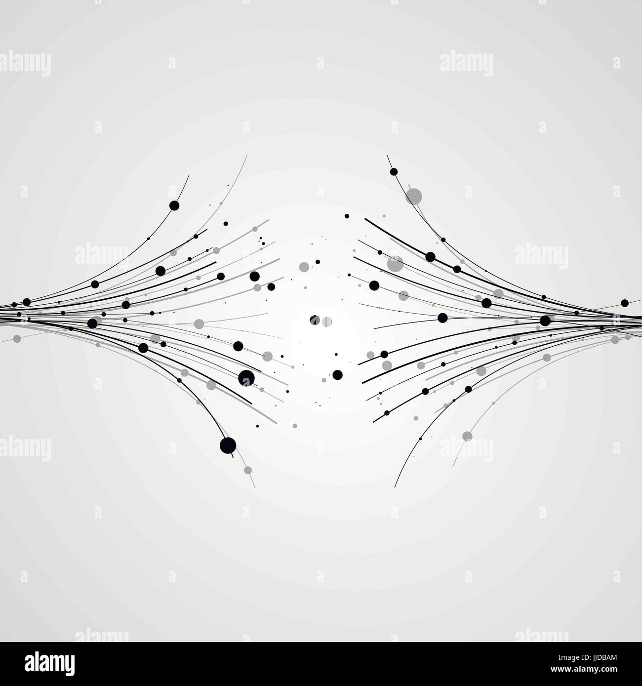 Abstract partical structure Stock Vector Image & Art - Alamy