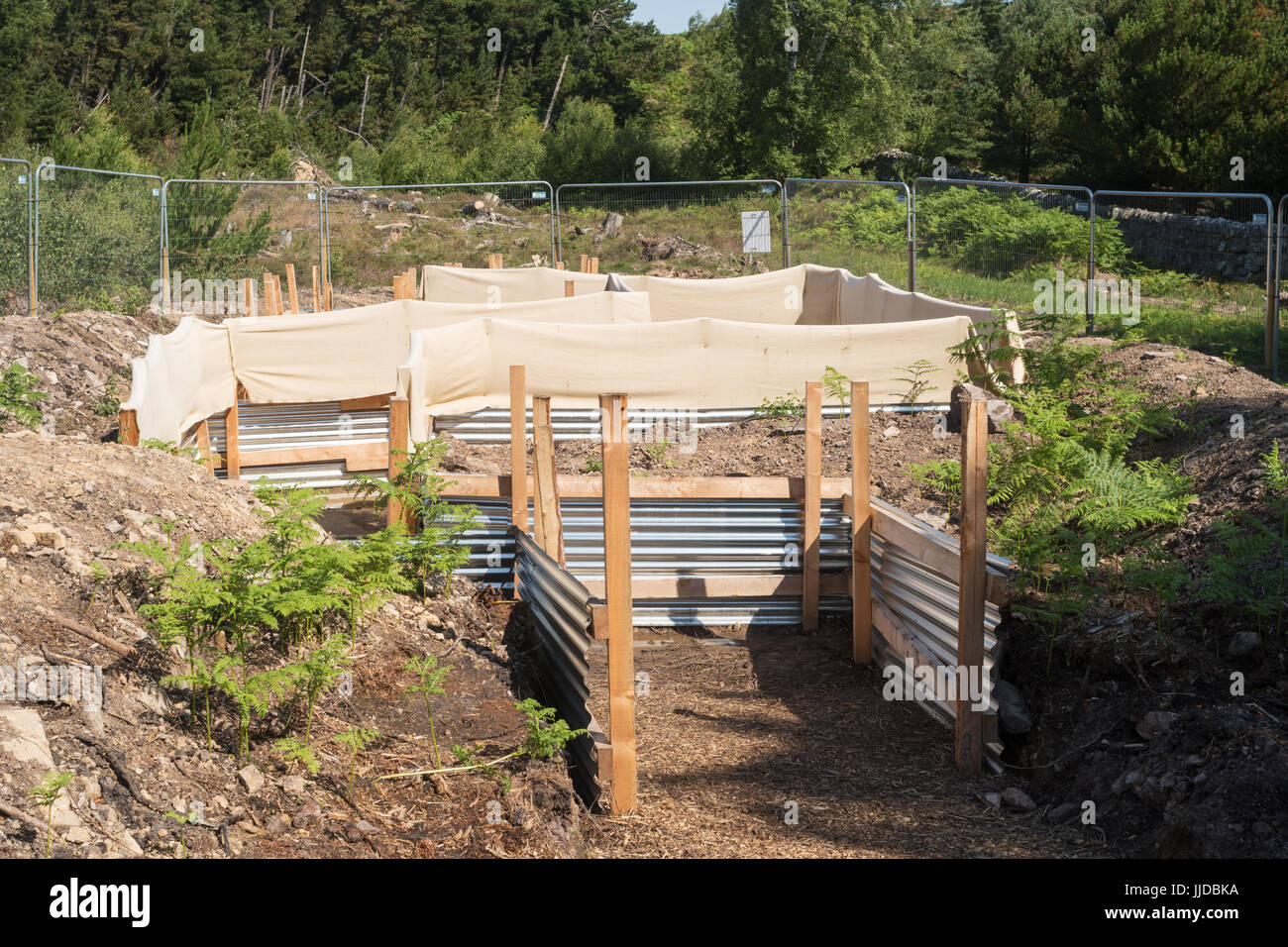 Trenches ww1 hi-res stock photography and images - Alamy