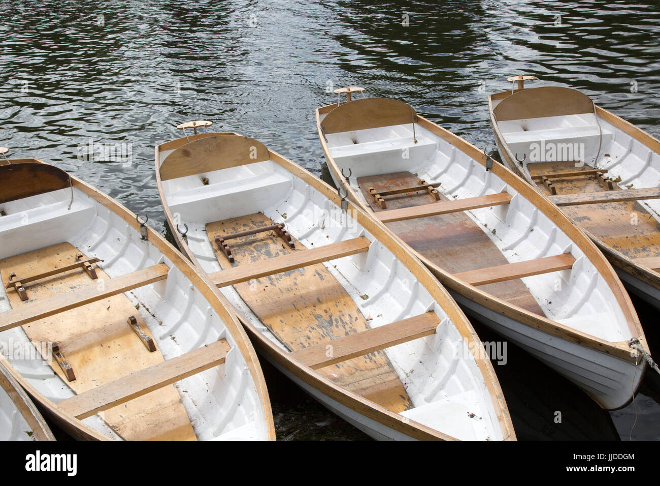 Rowing Boats on River, Stratford Upon Avon, England, UK Stock Photo - Alamy