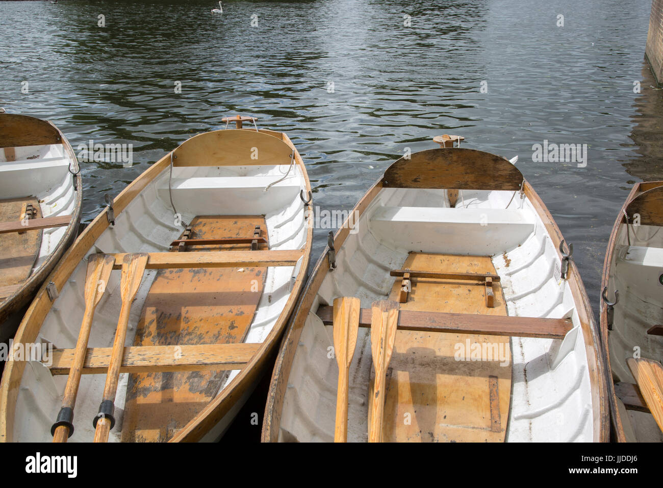 Rowing Boat on River, Stratford Upon Avon, England, UK Stock Photo - Alamy