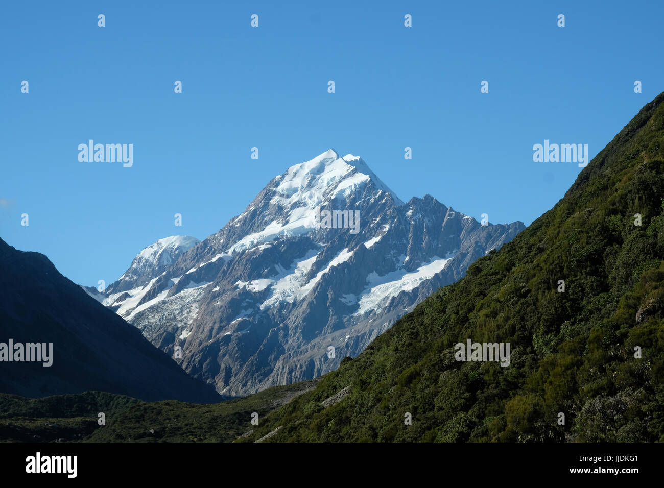 View of Mount Cook, South Island, New Zealand Stock Photo - Alamy