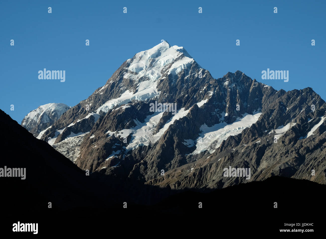 View of Mount Cook, South Island, New Zealand Stock Photo - Alamy