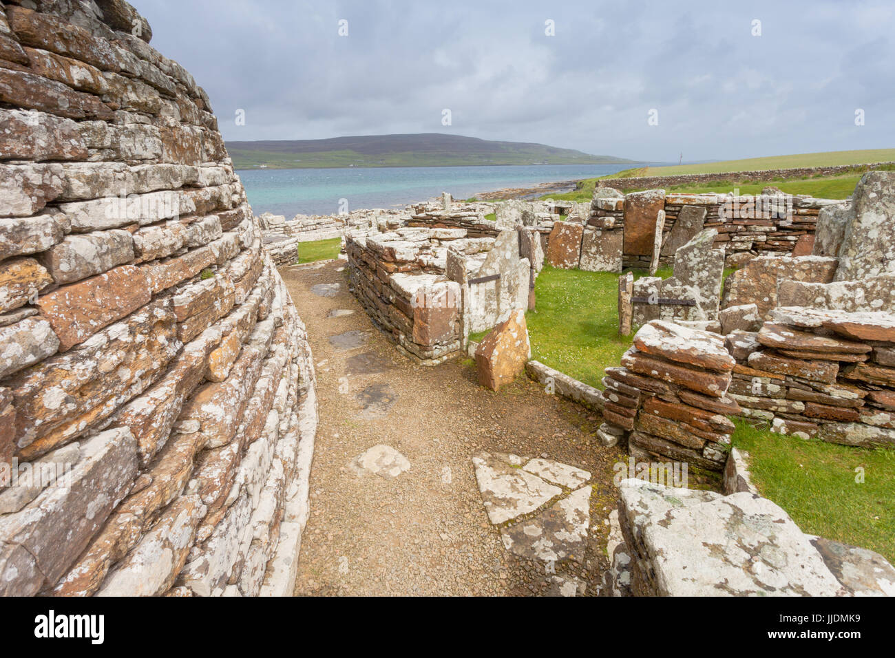 Iron age broch village hi-res stock photography and images - Alamy