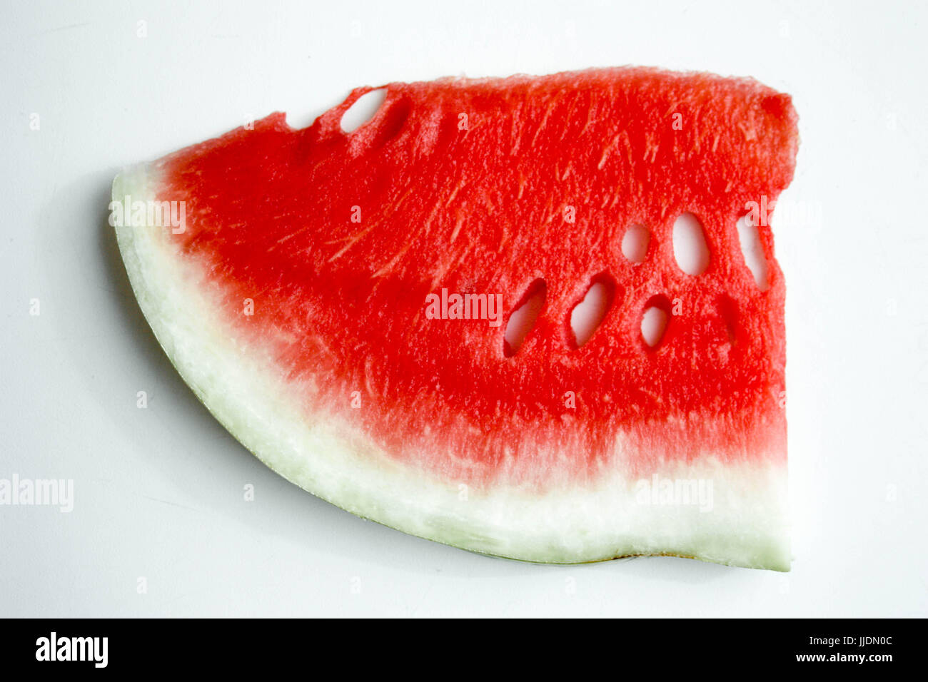 watermelon. A red slice with a greenish crust. Photo for your design ...