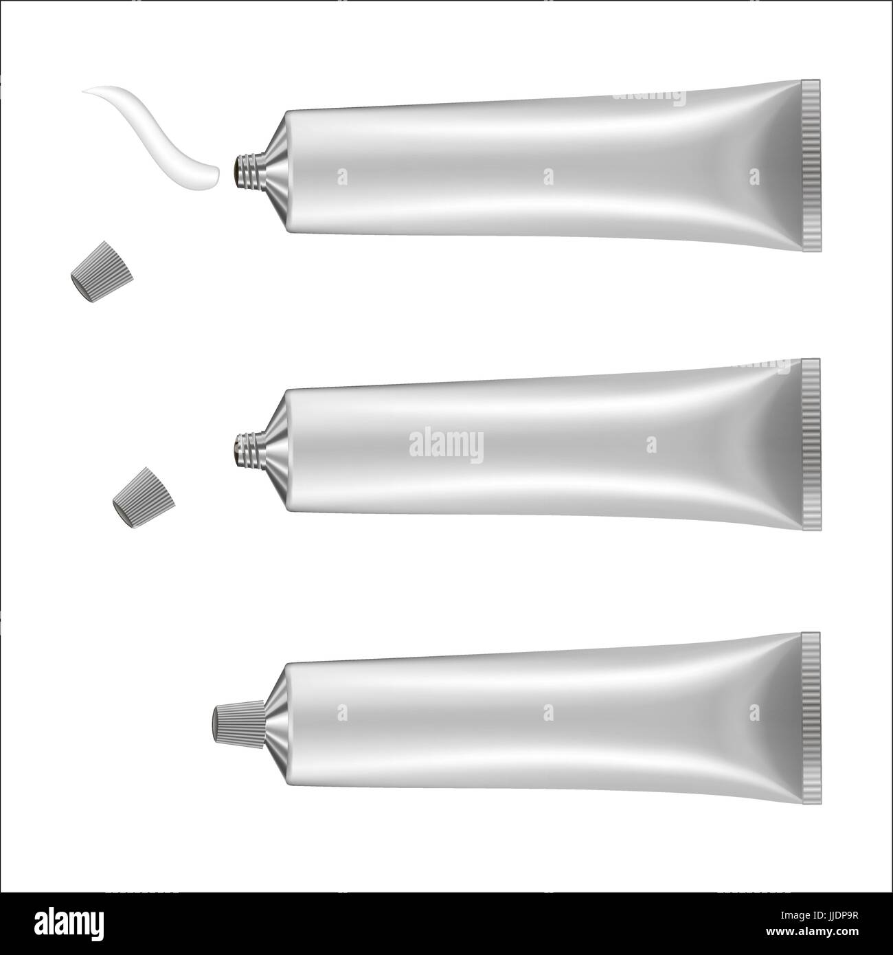Toothpaste tube illustration Stock Vector Images - Alamy