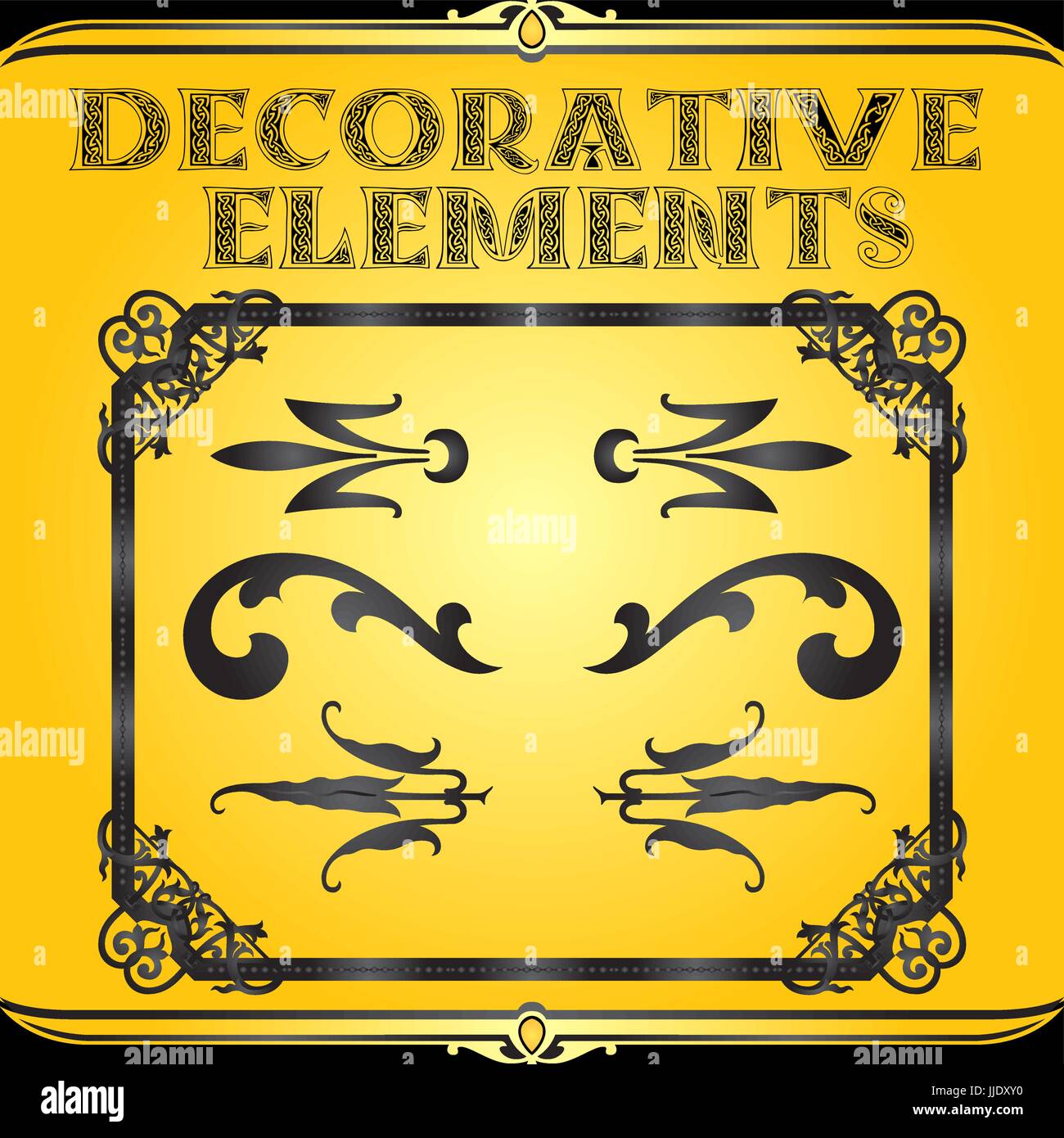 Decorative design elements and vector ornaments Stock Vector Image ... Decorative design elements and vector ornaments Stock Vector Image ...