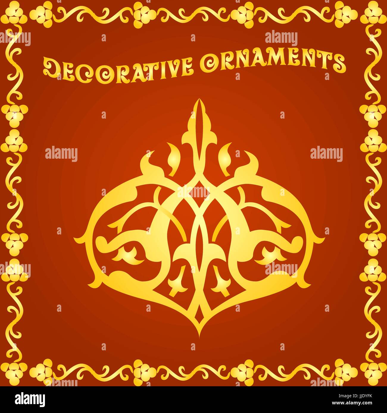 Decorative design elements and vector ornaments Stock Vector Image ...