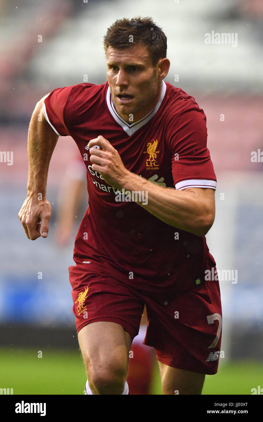 Liverpool's James Milner Stock Photo - Alamy