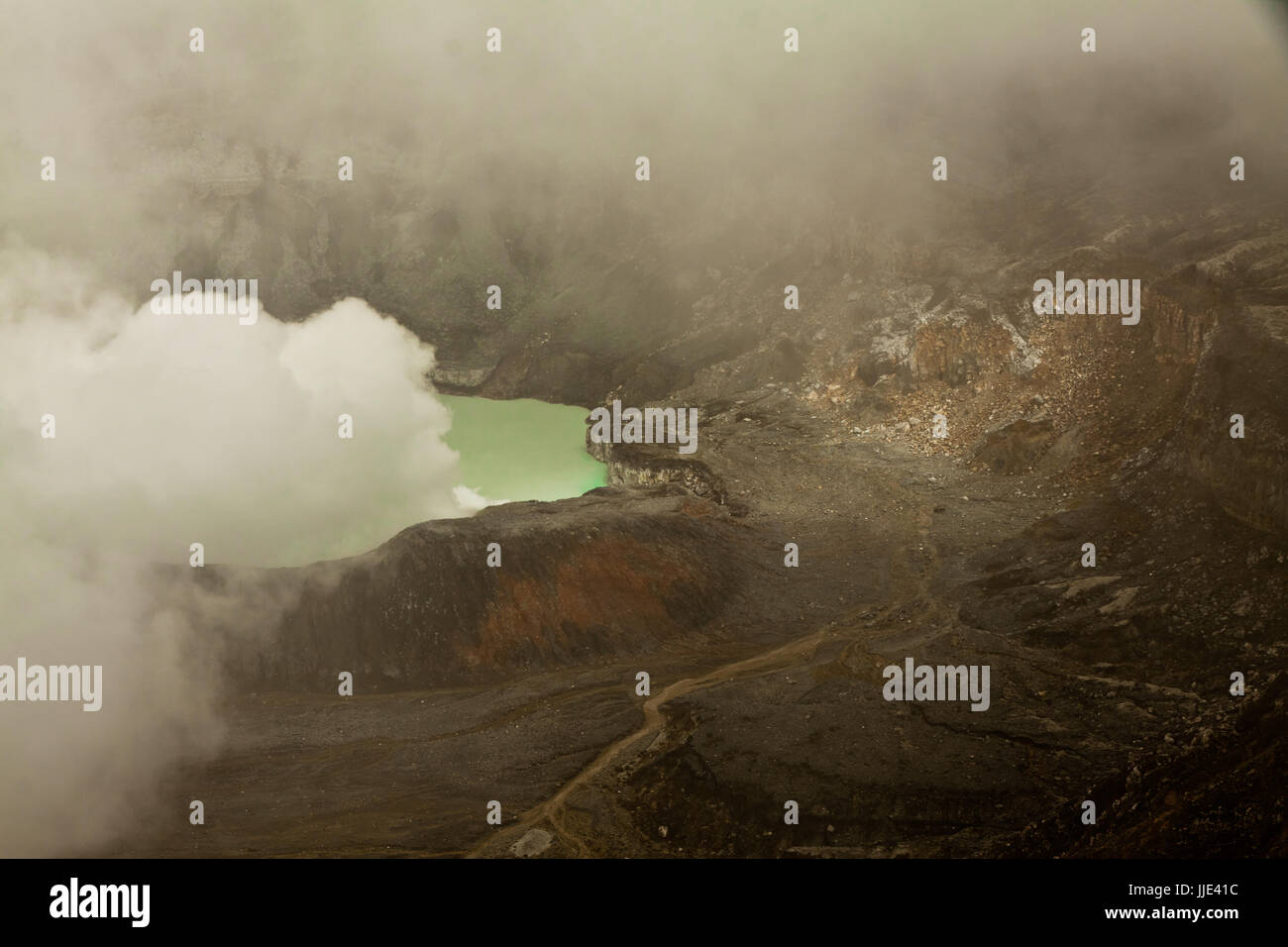 Crater of poas volcano hi-res stock photography and images - Alamy