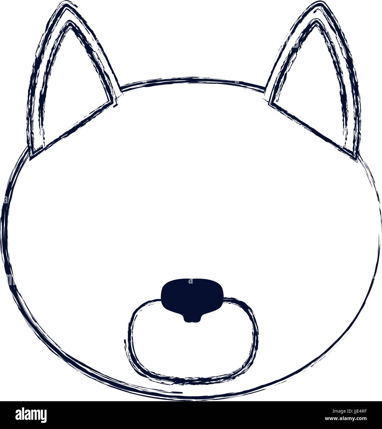 blurred silhouette faceless of cat animal Stock Vector Image & Art - Alamy