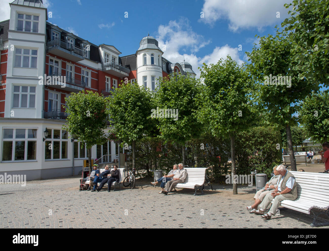 Baltic sea spa zinnowitz hi-res stock photography and images - Alamy