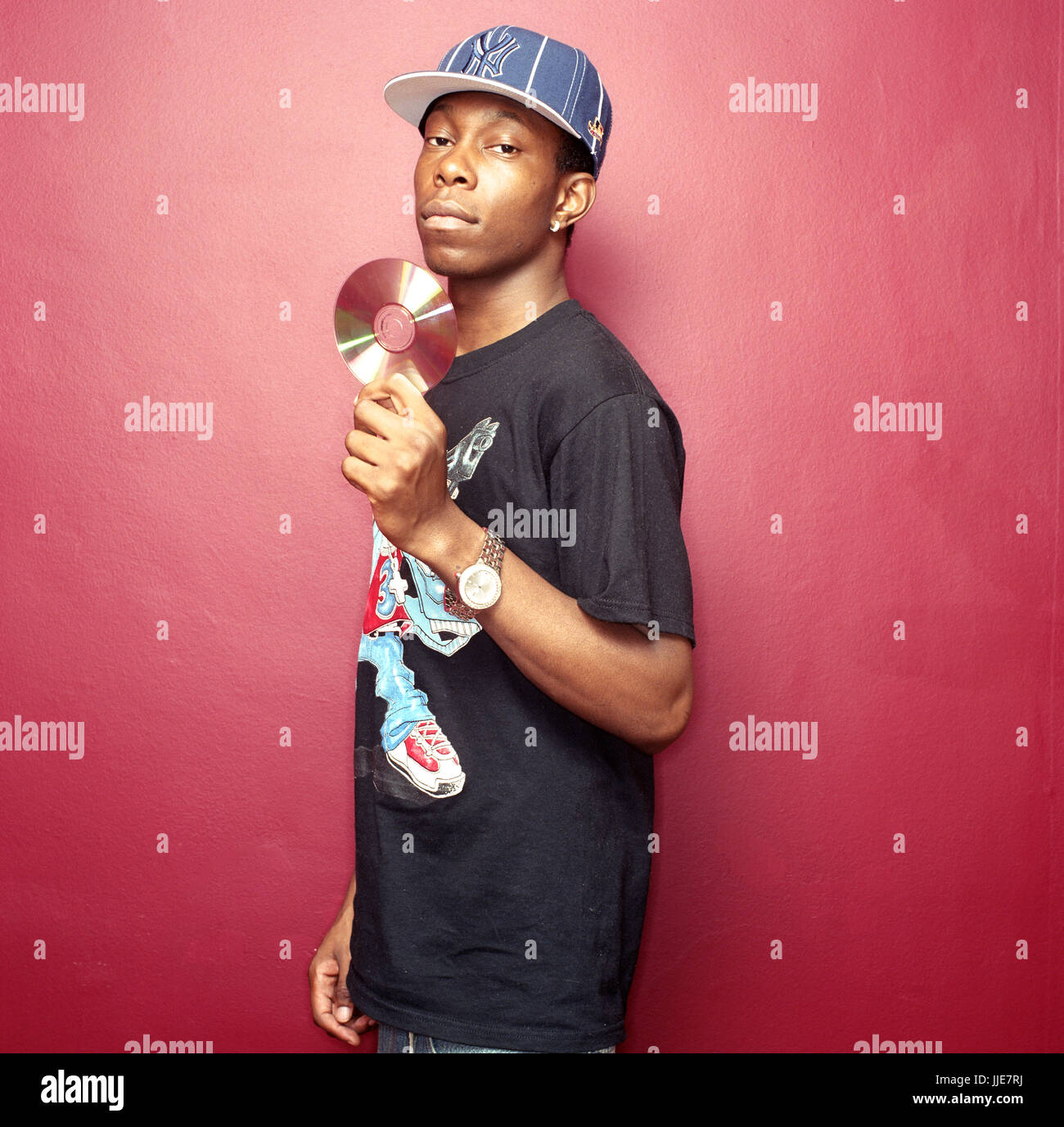 Portrait of Dizzee Rascal, English Rapper and record producer on 24th ...